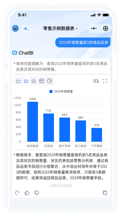 腾讯云BI智能助手ChatBI